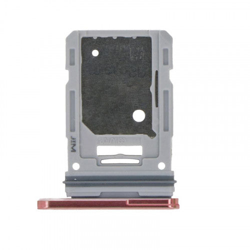 OEM Dual SIM Card Tray for Samsung Galaxy S20 FE / S20 FE 5G Red